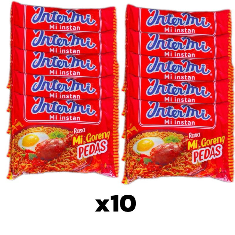 Jual intermie goreng pedas (10pcs) | Shopee Indonesia