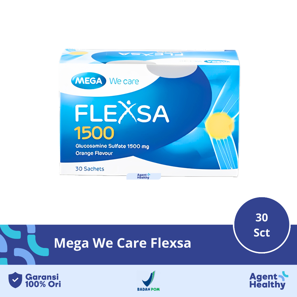 Jual Mega We Care Flexsa isi 30 Sachet - Menjaga Kesehatan Tulang ...
