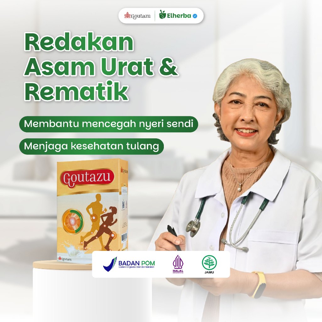 Jual Goutazu Susu Herbal Bubuk Asam Urat Nyeri Sendi Tubuh Minuman ...
