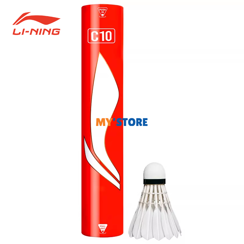 Jual Shuttlecock Lining Badminton C10 Kompetisi Speed 76 77 Original ...