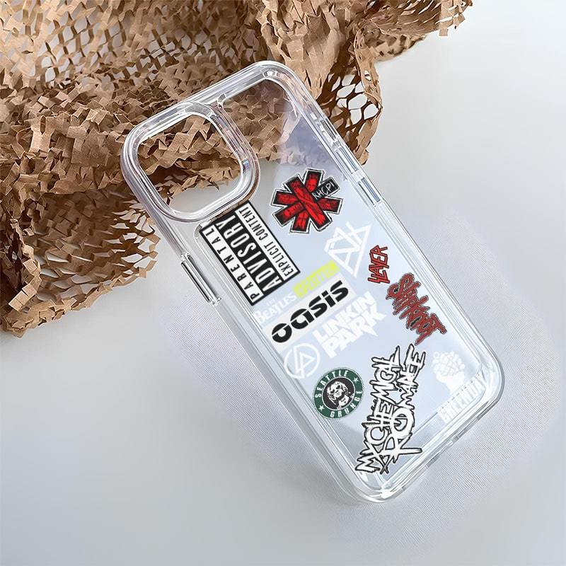 Jual BG04 - BNRCASE Clearcase Glossy Motif Metal Softcase Untuk VIVO ...
