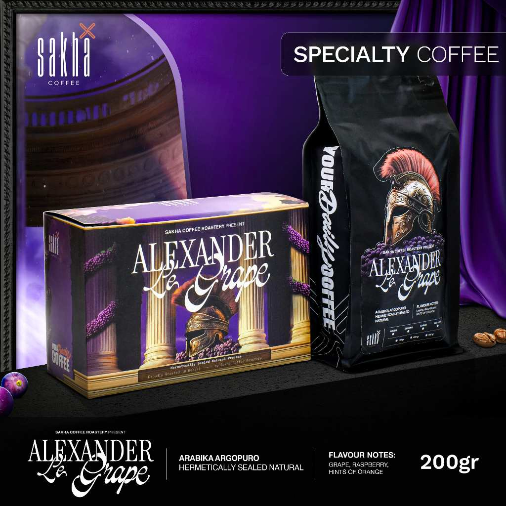 Jual Biji Kopi Arabika ALEXANDER LE GRAPE Coffee Bean Arabica Bubuk ...