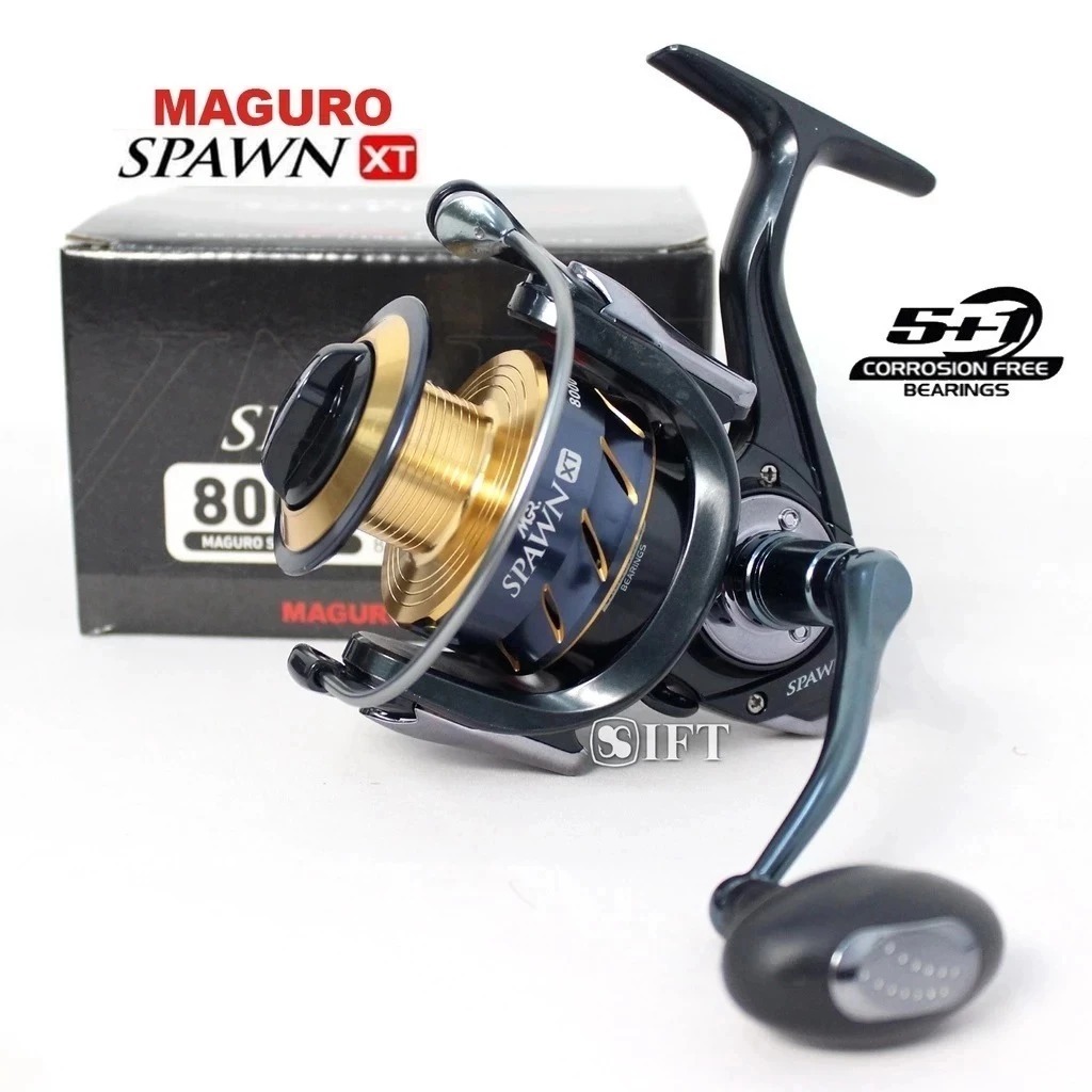 Jual Reel Maguro SPAWN XT Power Handle Kolam Sungai Laut 1000 2000 3000 4000 5000 6000 8000 ...