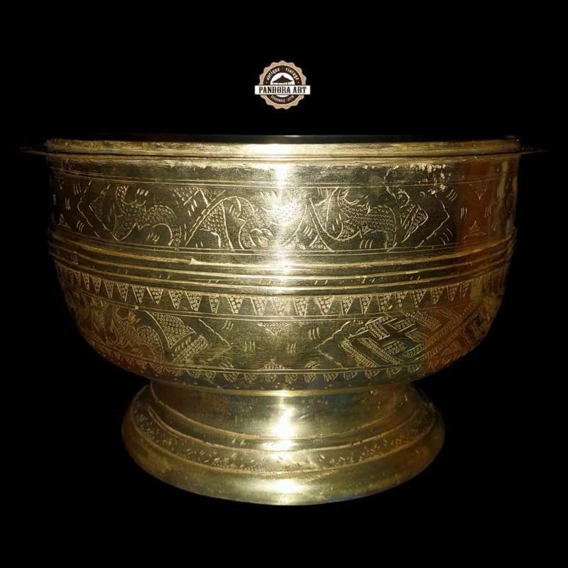 Jual Bokor kuningan ukir CANTIK lawas size BESAR ( B789 ) | Shopee ...