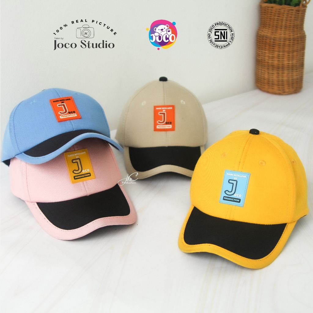 Jual Jocoproduction - Topi Anak Fashion Unisex Baseball Anak Premium 2 ...