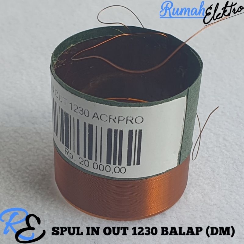 Jual SPUL SPEAKER ACR 1230 PRO IN OUT BALAP KAWAT TEMBAGA HELENIC ...