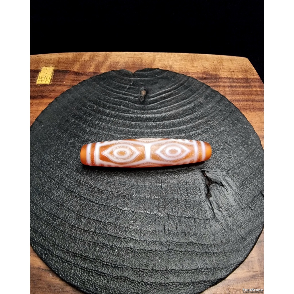 Jual Batu Akik Dzi Orange Dragon Eye 6 Mata Blessed Tibet Instinct ...