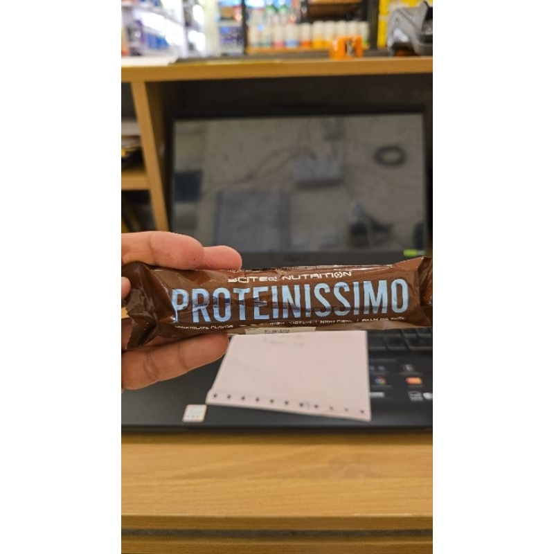Jual scitec nutrition proteinissimo protein bar whey protein high ...