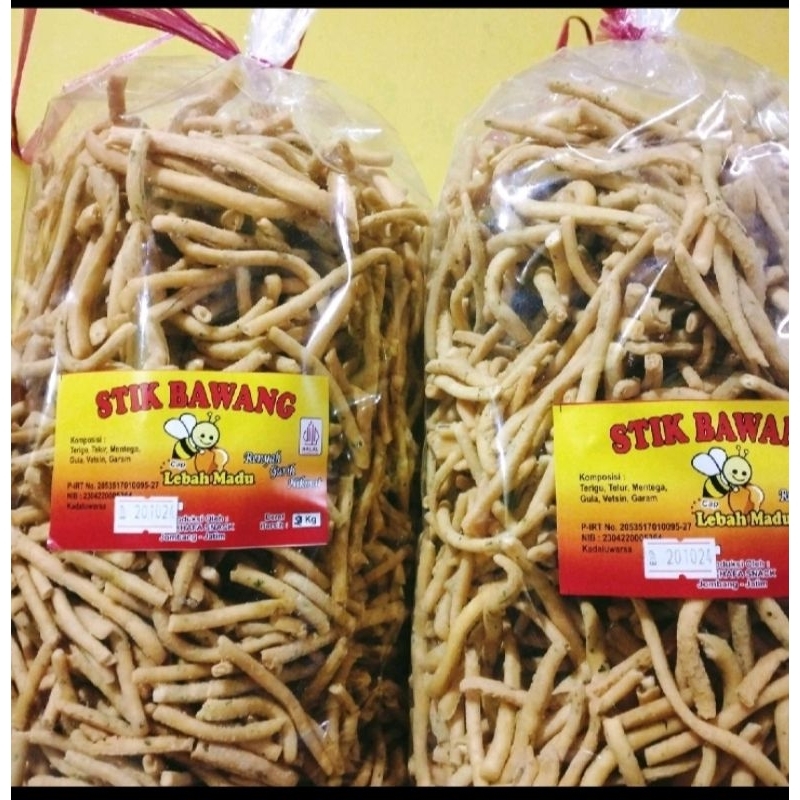 Jual Stik bawang Snack camilan 1 kg pak | Shopee Indonesia