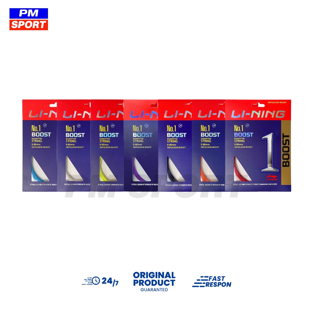 Jual SENAR RAKET BADMINTON STRING LINING BOOST NO 1 BULUTANGKIS ...