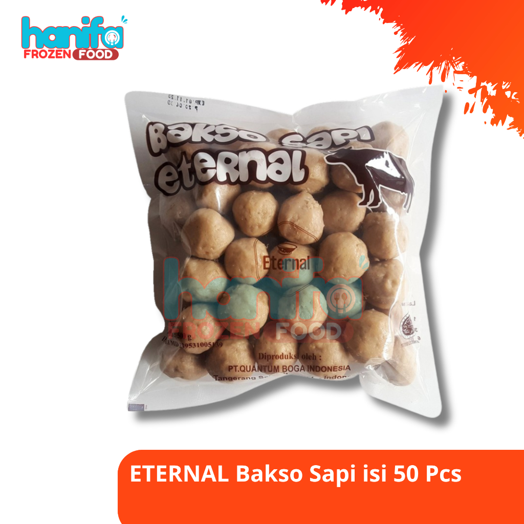 Jual ETERNAL Baso Sapi Isi 50 Pcs Baso murah enak sehat dan bergizi ...