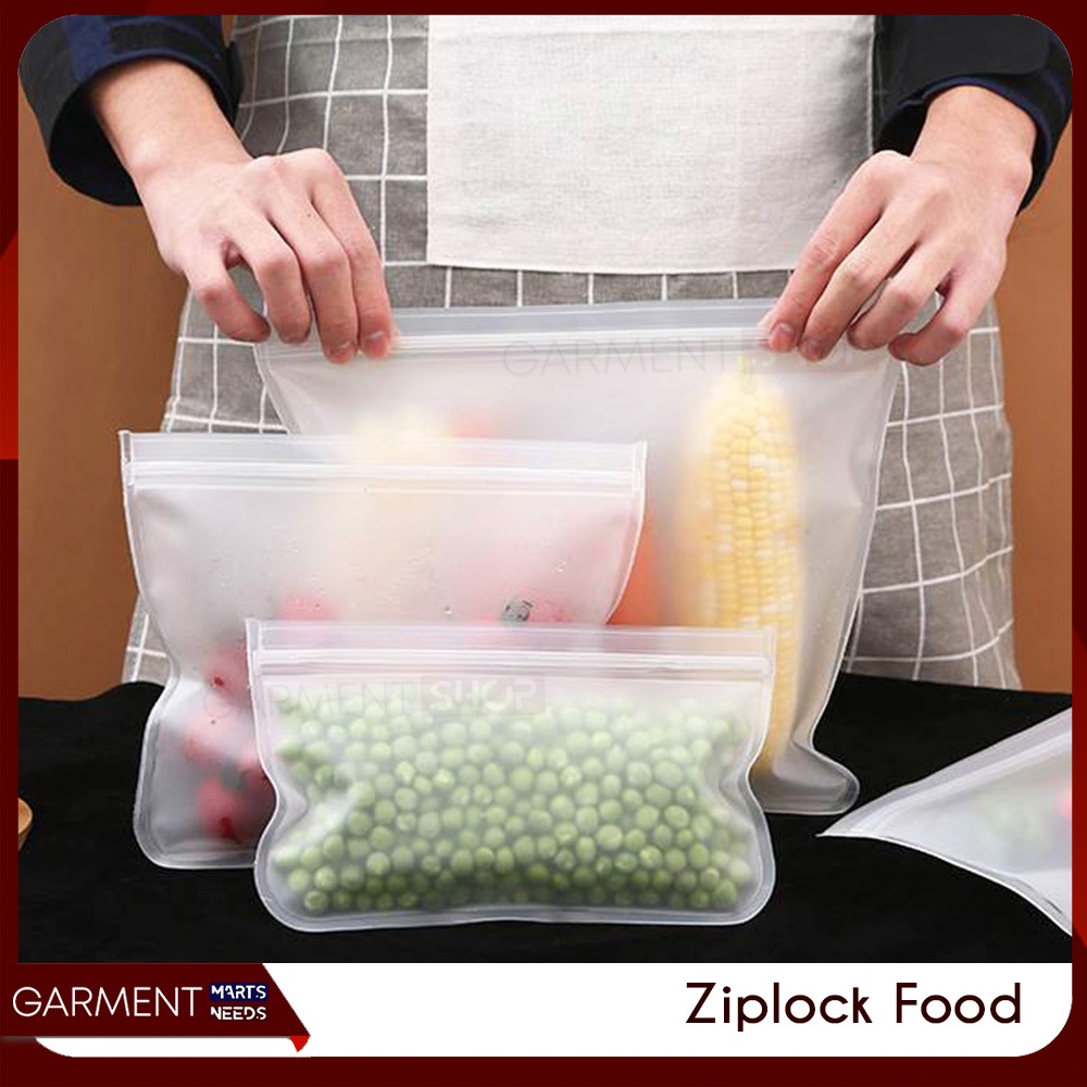 Jual Plastik Kulkas Penyimpanan Ziplock Tempat Ikan Buah Sayur Kedap ...