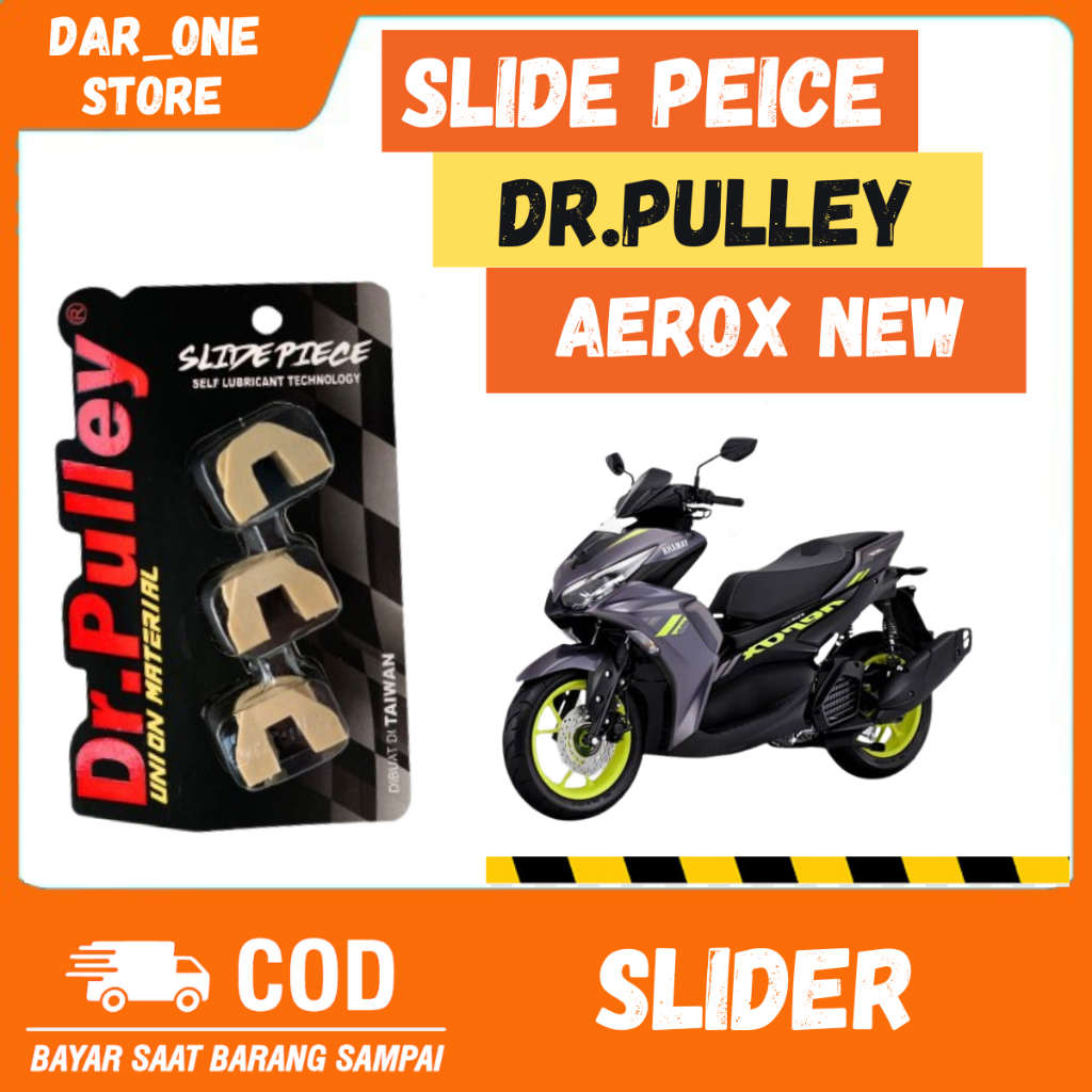 Jual Dr. Pulley Slide Piece Yamaha Aerox Original | Shopee Indonesia
