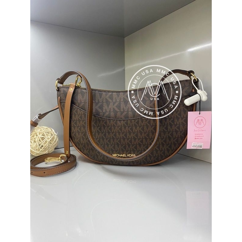Jual MK DOVER HALF MOON MEDIUM CROSSBODY | Shopee Indonesia