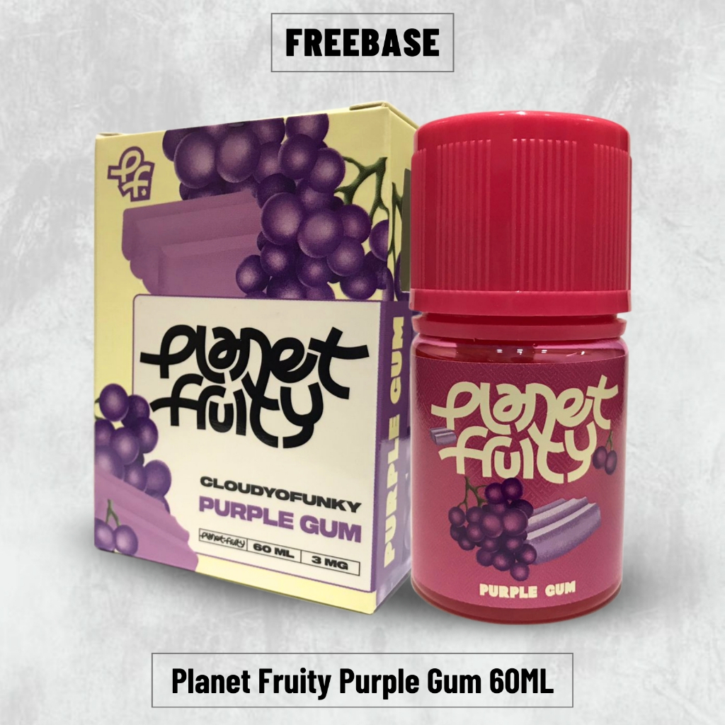 Jual Planet Fruity Purple Gum 60mL by Planet Vape x Cloudy Of Funky ...