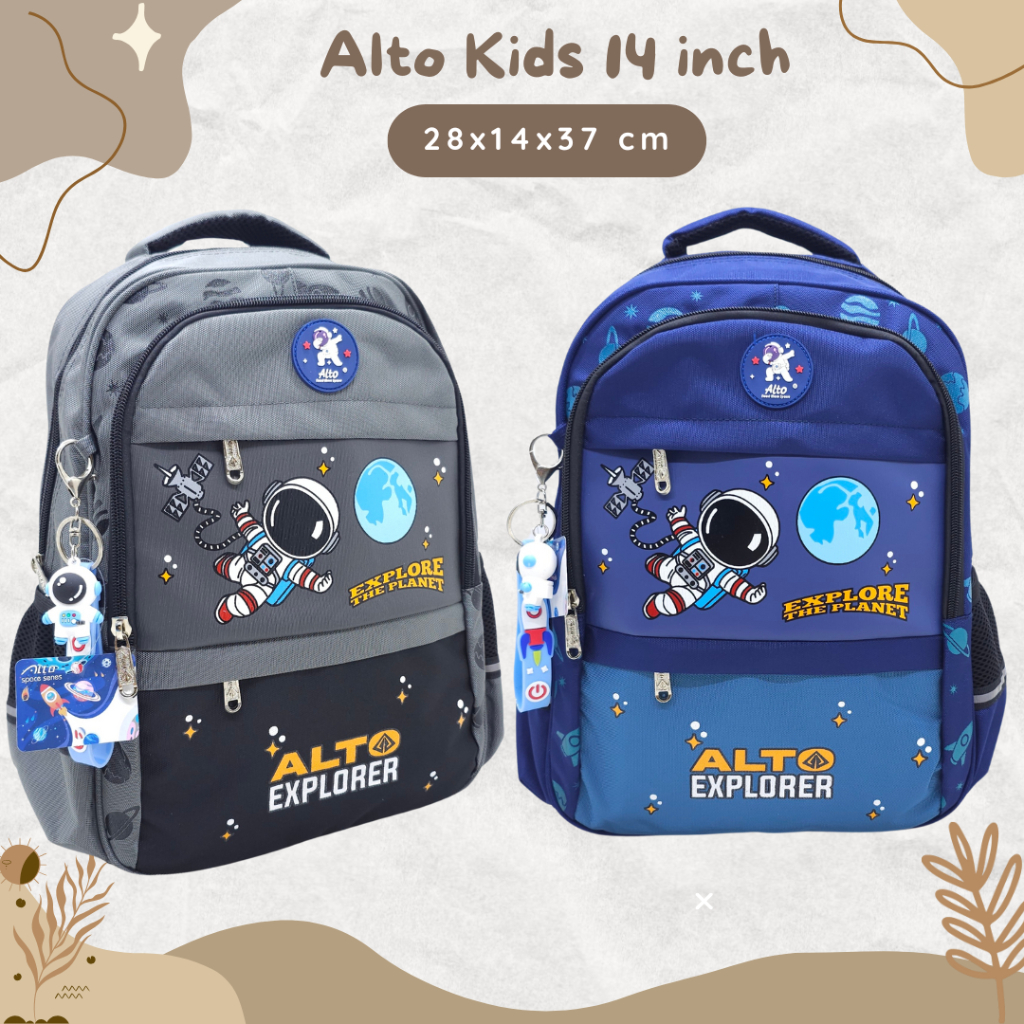 Jual TAS ANAK ALTO ASTRONOT KAIN KANVAS 4 RUANG 15 INCHI ORIGINAL ...
