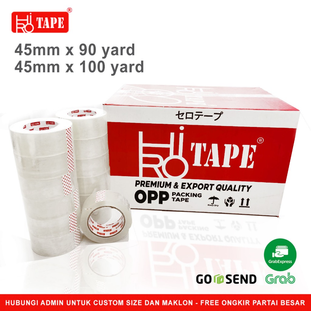 Jual Lakban Bening 2 inch - Lakban Coklat 45 mm 90 Yard - Plakban OPP ...