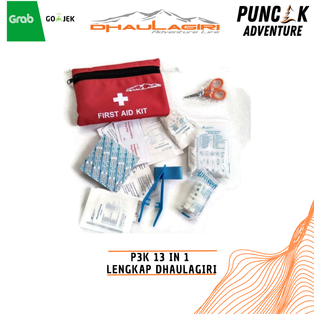 Jual Kotak P3k 13in1 Dhaulagiri Lengkap - First Aid Lengkap - P3k Isi ...