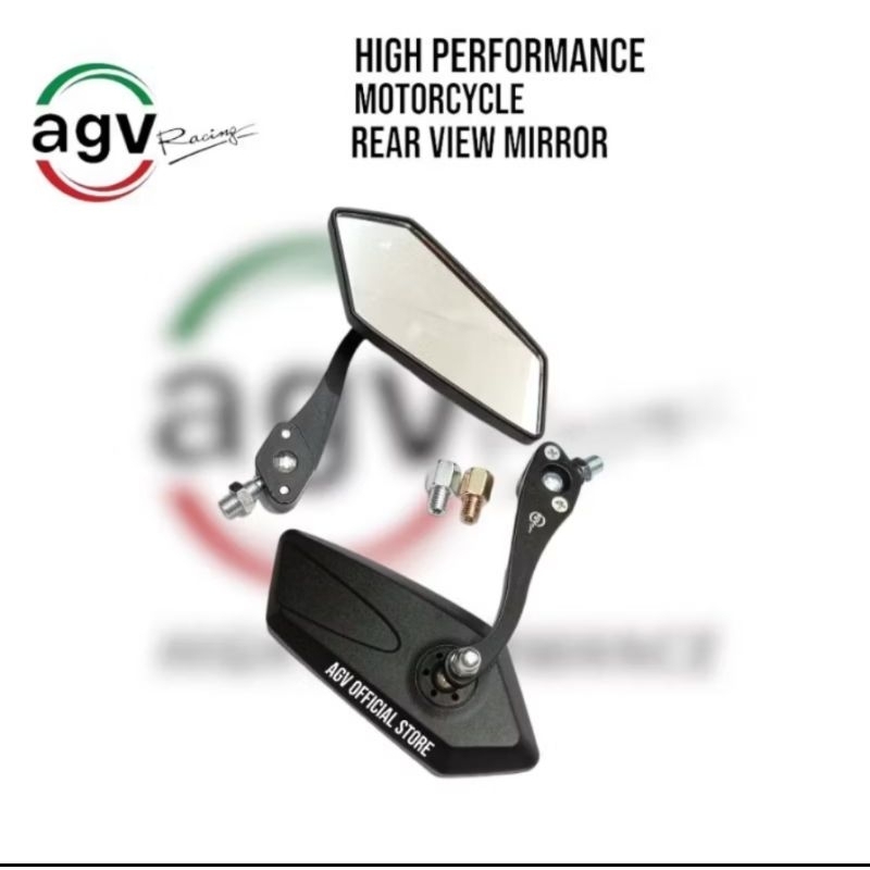 Jual Terbaru Spion Motor Spion New Koso Variasi Black Series AGV Kaca ...