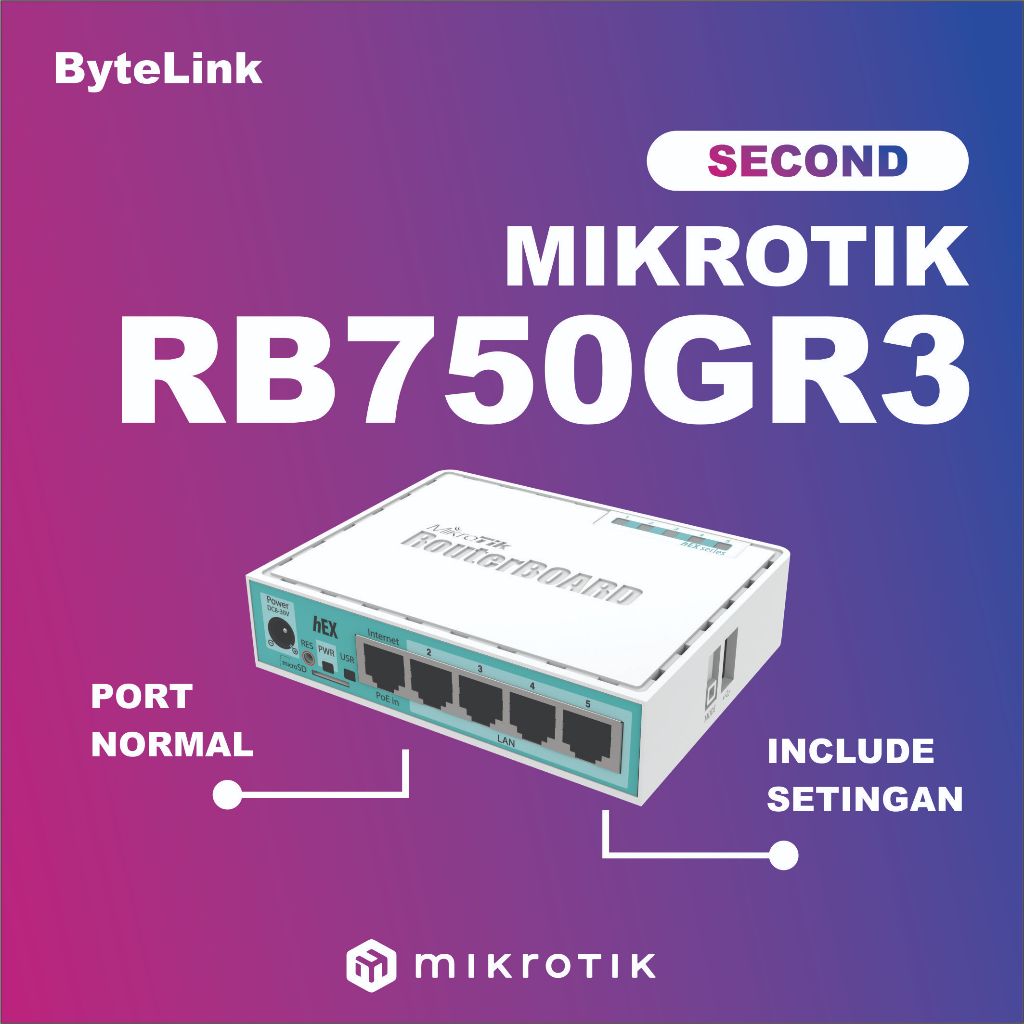 Jual MIKROTIK RB750GR3 - RT RW NET | Shopee Indonesia