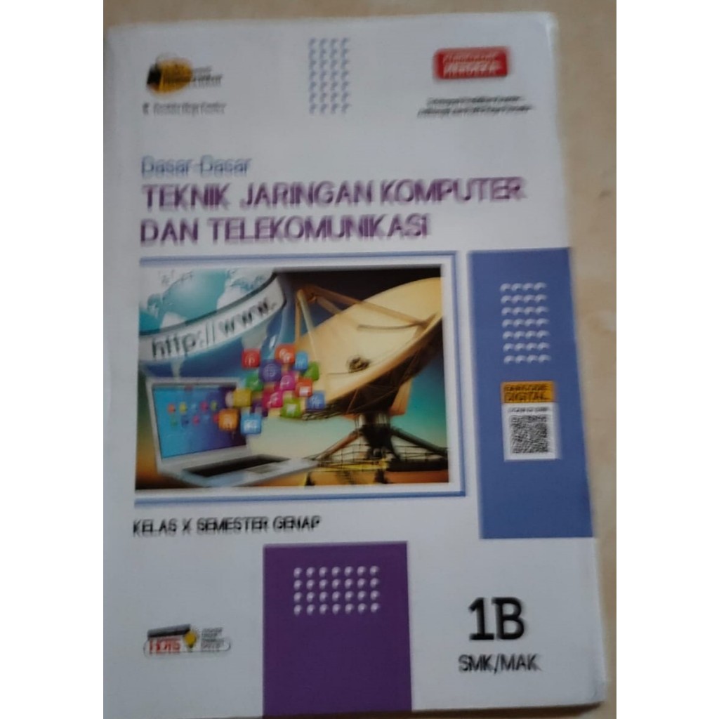Jual MODUL 1B Dasar-dasar Teknik Jaringan Komputer dan Telekomunikasi / TJKT untuk SMK/MAK Kelas ...