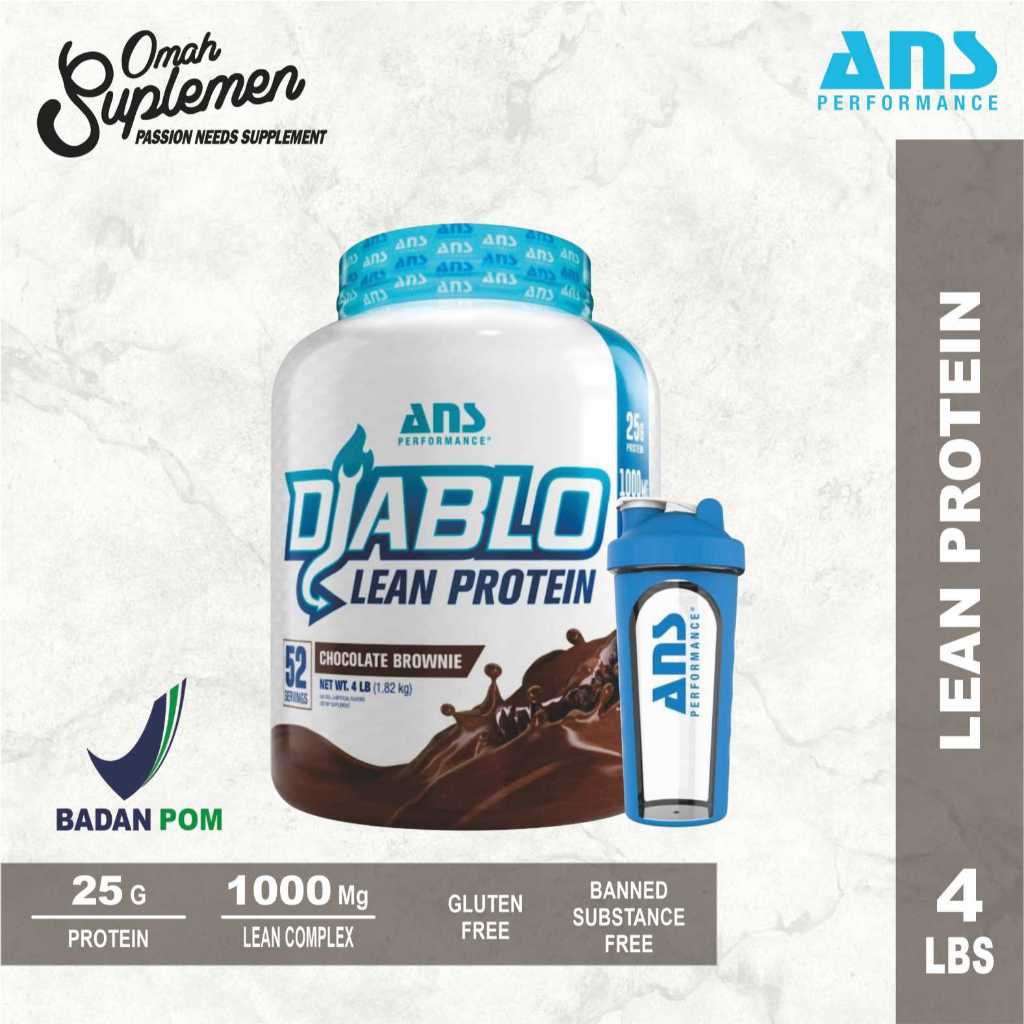 Jual ANS Diablo Lean Protein 4 lbs BPOM ANS Diablo Protein 4 lbs ...