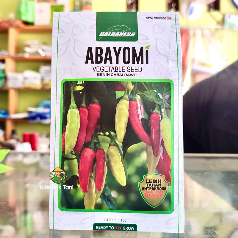 Jual Benih Cabe Rawit ABAYOMI Isi 10 Gram Halbanero | Shopee Indonesia