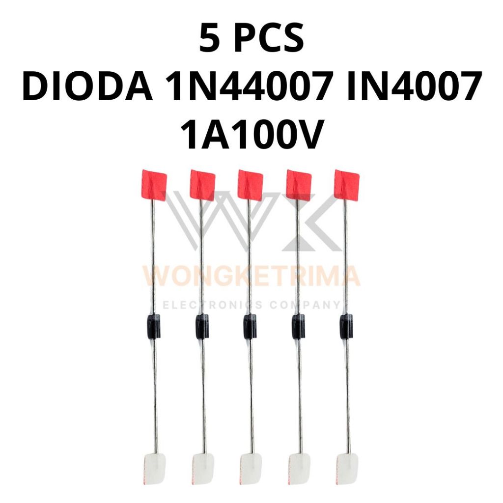 Jual Dioda 1N4007 Diode Rectifier 1N 4007 1A 1000V | Shopee Indonesia