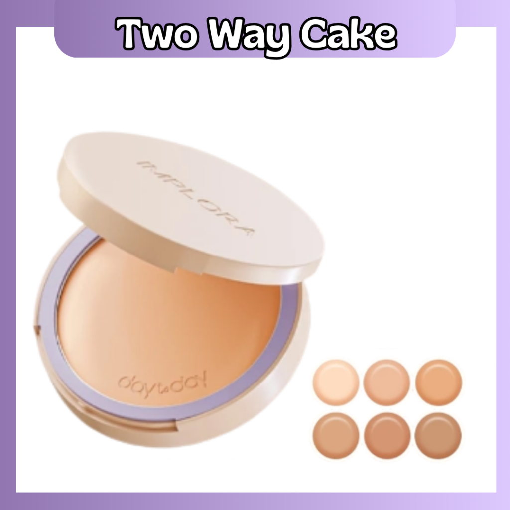 Jual Implora Day to Day Two Way Cake/Bedak Padat | Shopee Indonesia