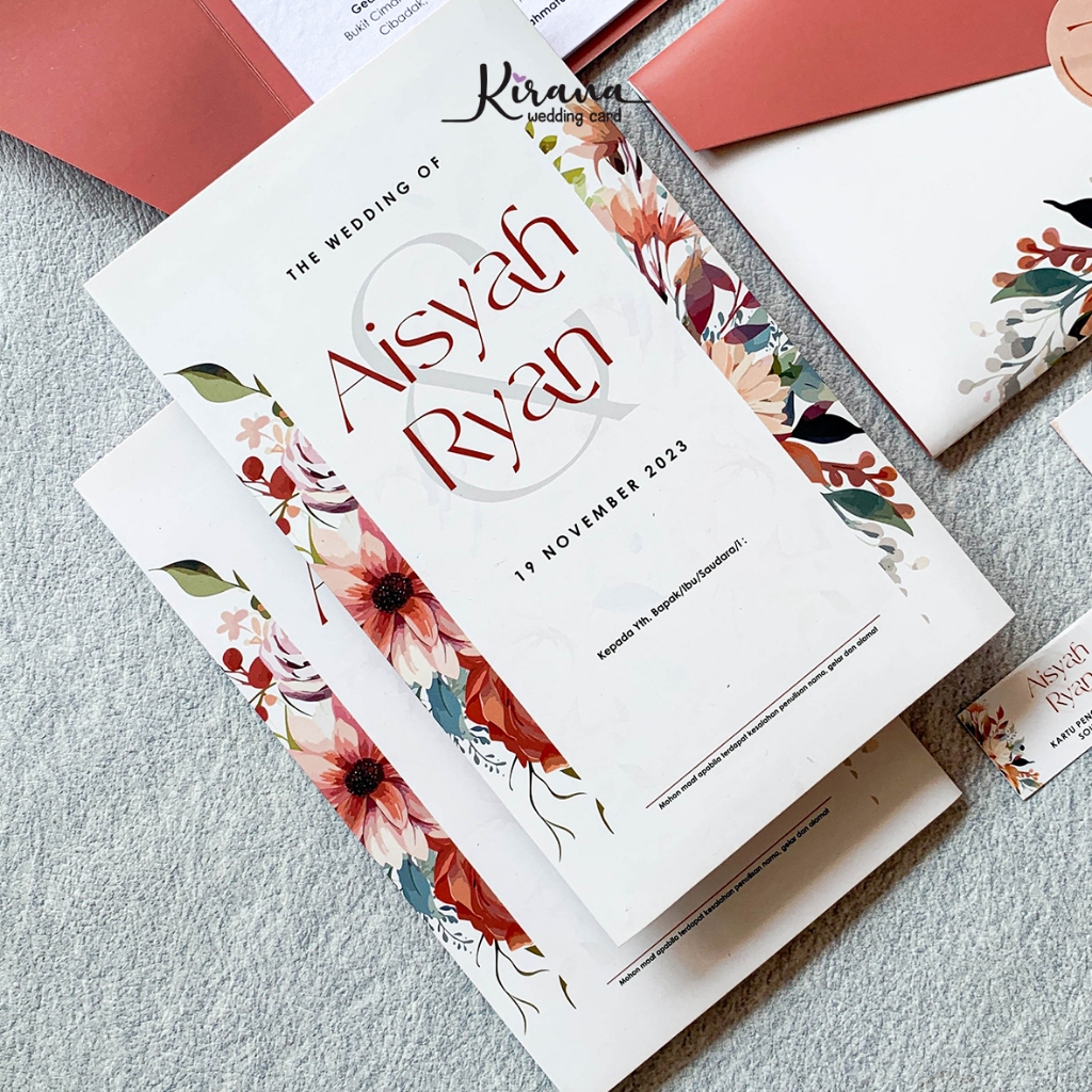 Jual Undangan Hard Cover | Undangan Custom | Undangan Semi Amplop ...