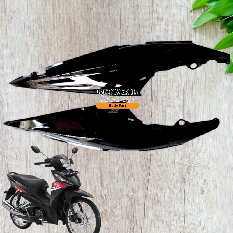 Jual Cover Body Samping Kanan Kiri Honda Revo Fit Fi Revo X Hitam ...