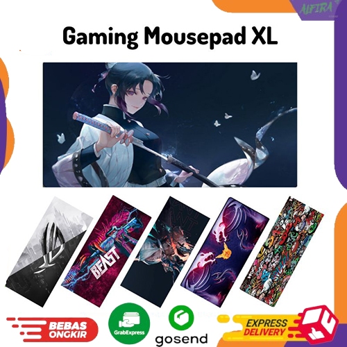 Jual Mouse Pad Gaming XL Desk Mat Beragam Ukuruan Dan Desain Anime ...