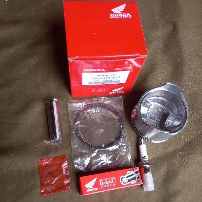 Jual 1SET ORIGINAL PISTON KIT ASSY | HONDA GX390 [0.25] UNTUK MESIN DIESEL PENGGERAK | Shopee ...