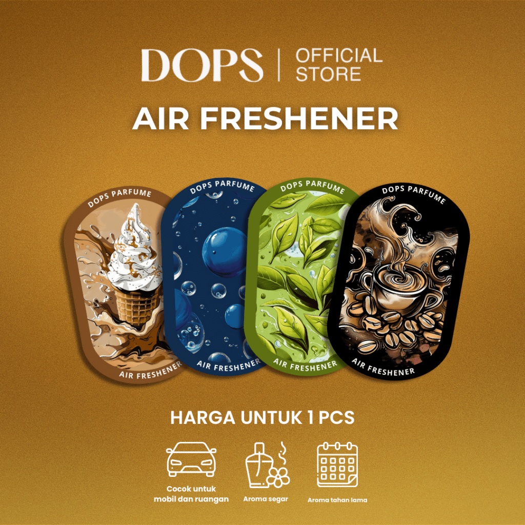 Jual Dops For Car - Parfum Mobil Kertas Pengharum Ruangan Mewah | Aroma ...