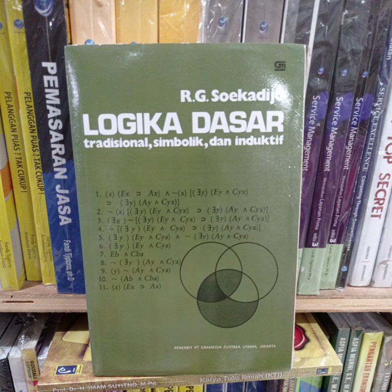 Jual Buku LOGIKA DASAR. by Soekadijo | Shopee Indonesia
