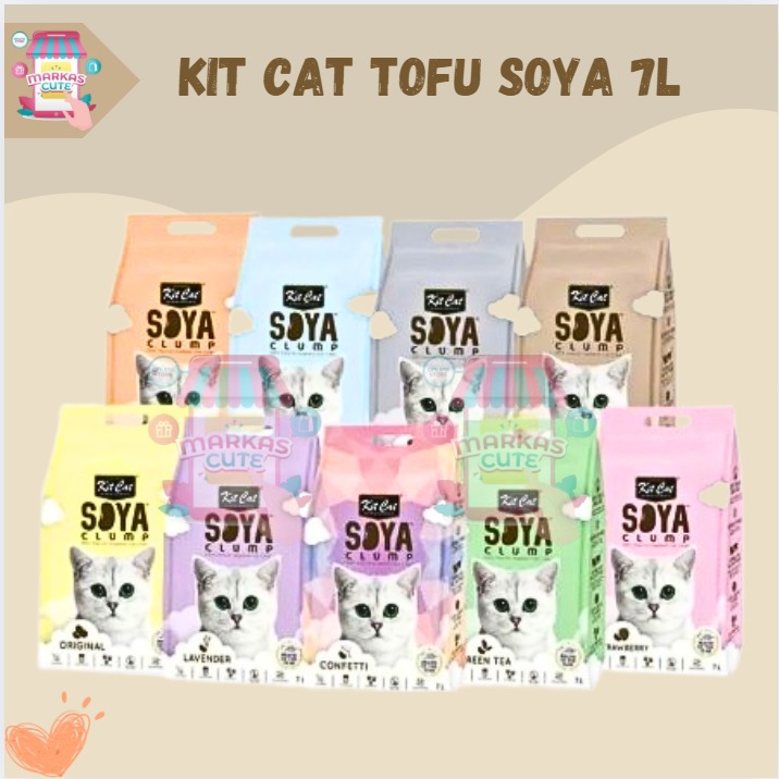 Jual KIT CAT TOFU CAT LITTER 7L - Pasir Tofu Kucing KitCat 7l | Shopee ...