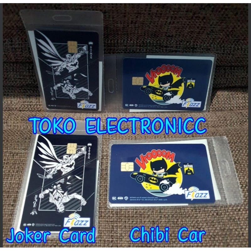 Jual Kartu Flazz Edisi Batman Joker Card Chibi Car Gen2 2024 | Shopee ...