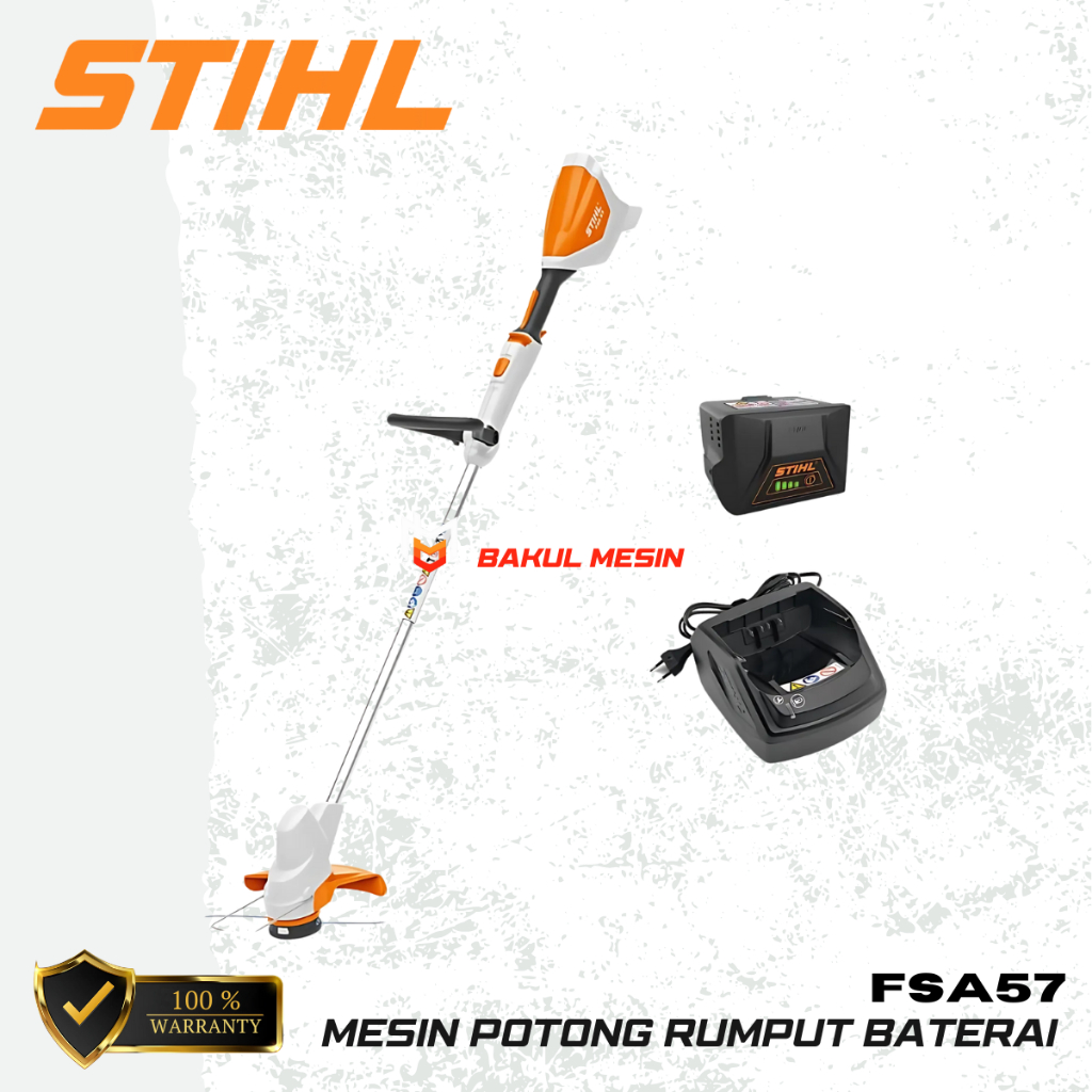 Jual STIHL FSA 57 Mesin Potong Rumput Baterai Cordless Trimmer FSA57 ...