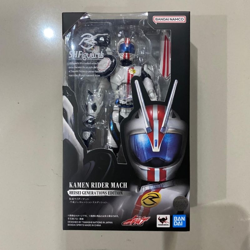 Jual BANDAI SHF Kamen Rider Mach Heisei Generation Edition | Shopee ...