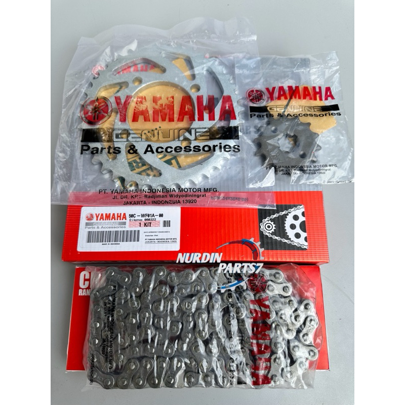 Jual Gear Gir Set Komplit Jupiter MX New Jupiter MX 135 Kopling & non kopling 50C | Shopee Indonesia