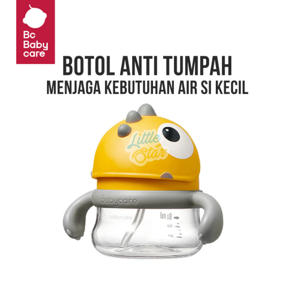 Jual BC Babycare Mini Sippy Cup Handle Botol Minum Sedotan Anak Bayi 80ml | Shopee Indonesia