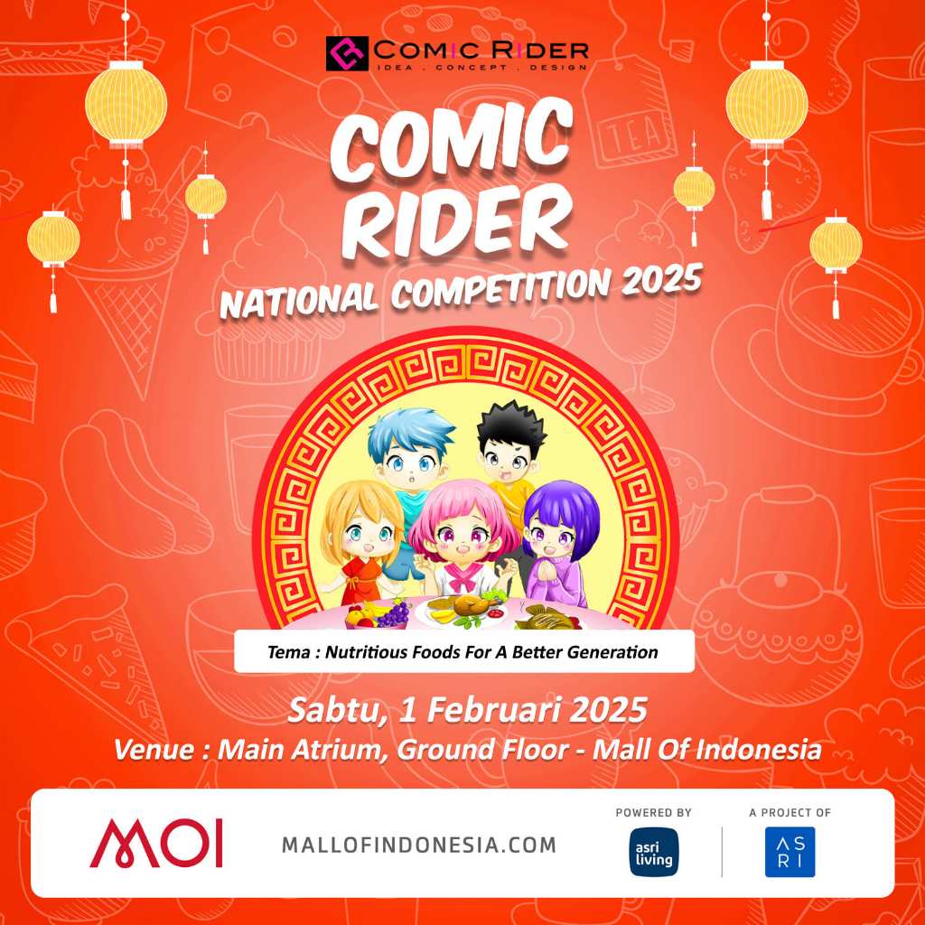 Jual Ticket Comic Rider National Competition 2025 | Shopee Indonesia