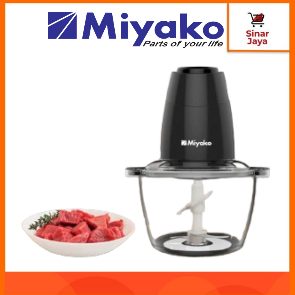 Jual MIYAKO CH-012 MA Multi Chopper / Penggiling Daging 1.2 Liter (Kaca ...