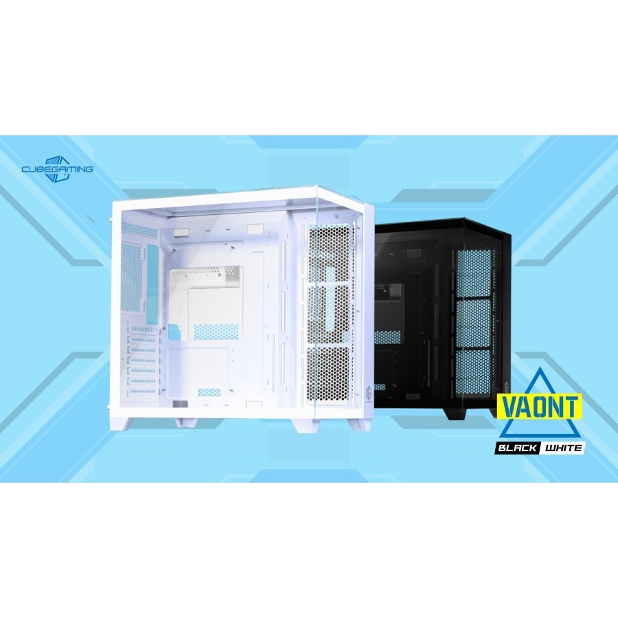 Jual Casing PC Cube Gaming VAONT ATX Tempered Glass | Shopee Indonesia