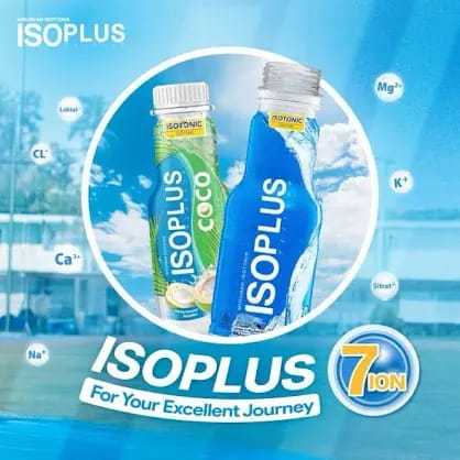 Jual Isoplus / Iso Plus 350ml/iso plus coco/iso plus 1pcs | Shopee ...