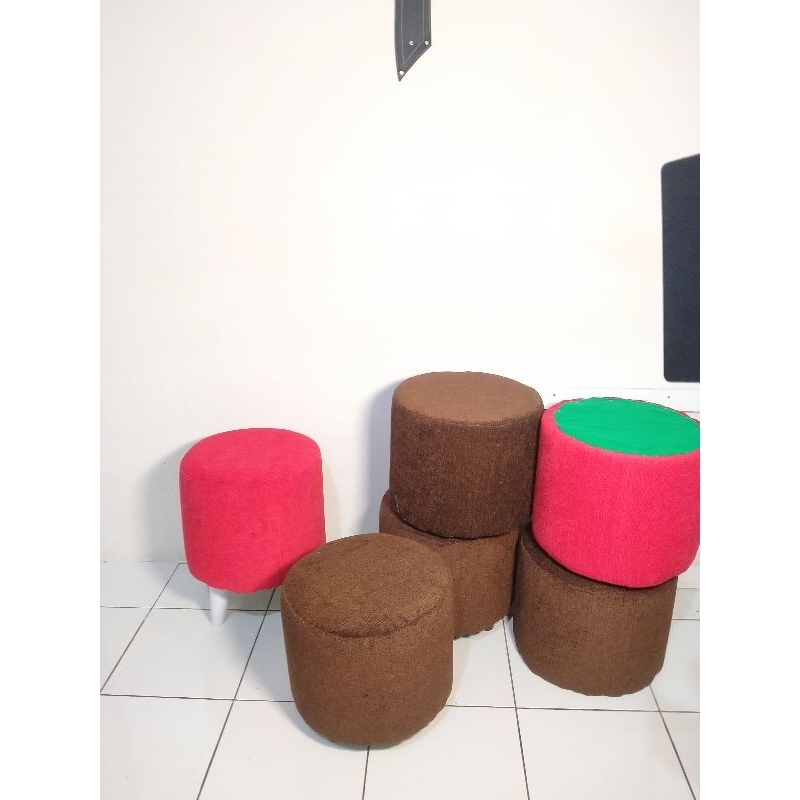Jual SOFA STOOL BULAT/KURSI BULAT STOOL | Shopee Indonesia