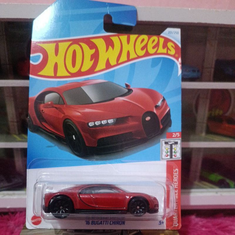 Jual hot wheels 16 bugatti chiron merah | Shopee Indonesia
