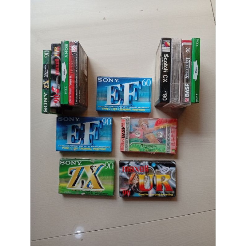 Jual Kaset Pita Kosong - Segel | Shopee Indonesia