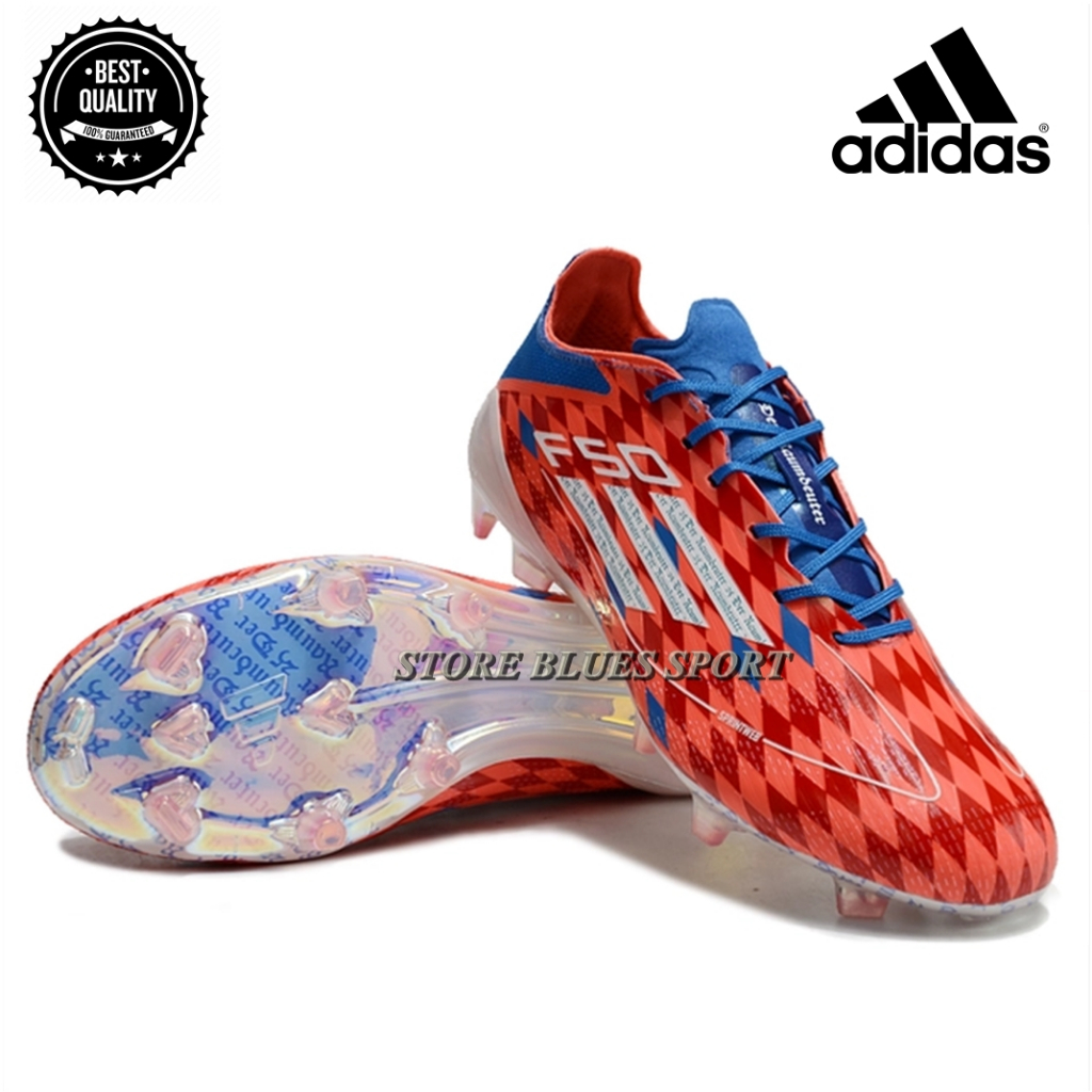 Jual Sepatu Bola Adidas F50 Raumdeuter Thomas Müller Elite FG Red Blue ...