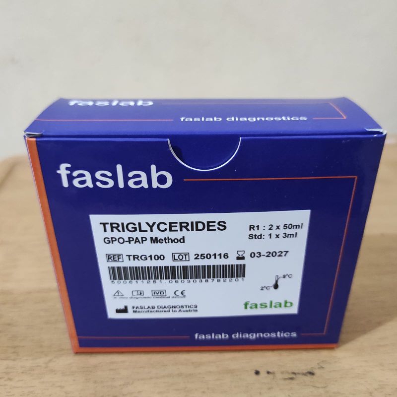 Jual Reagen Trigliserida - Triglycerides 2x50ml Faslab Diagnostics | Shopee Indonesia